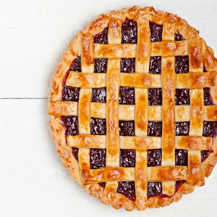 Raspberry Pie With Frozen Berries | Treat Dreams